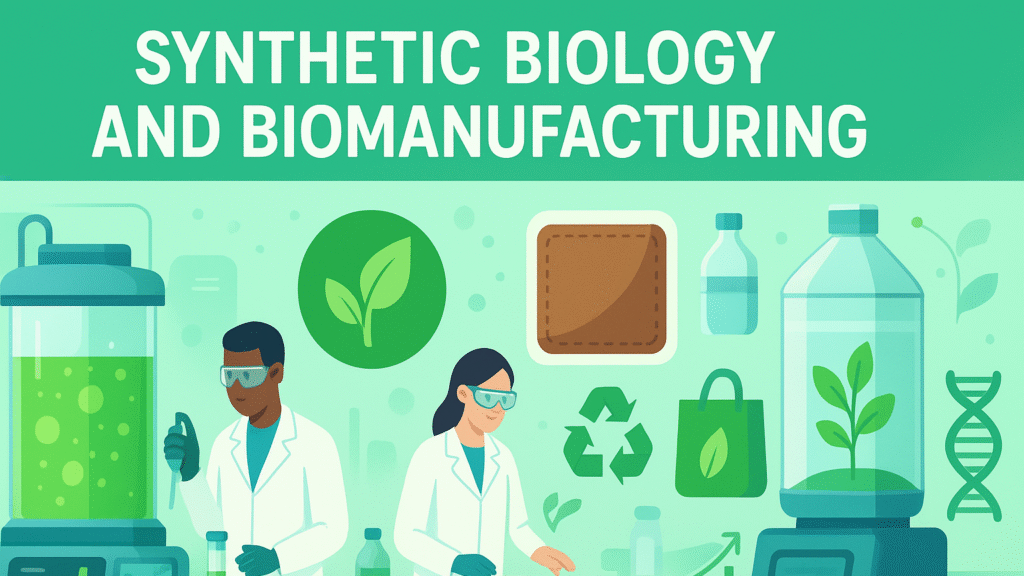 Synthetic Biology and Biomanufacturing for a Sustainable Future ...